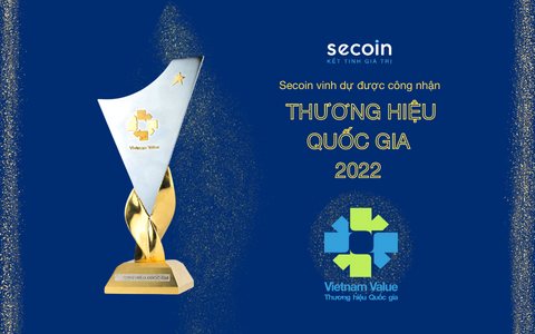 Secoin is recognized as the "National Brand" of Vietnam for the period ...
