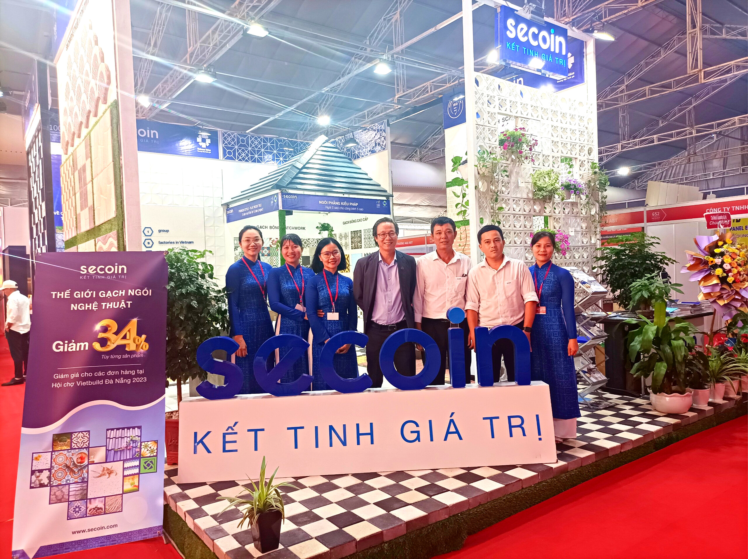 Secoin tại Hội chợ Vietbuild Đà Nẵng tháng 5/2023
