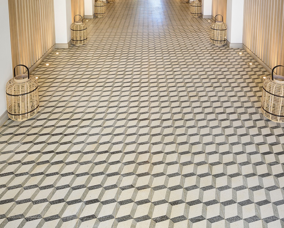 Encaustic Terrazzo Tile